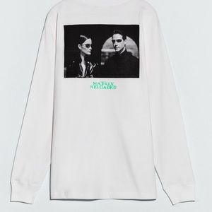 Zara | Tops | Zara Follow The White Rabbit Matrix Reloaded Small | Poshmark